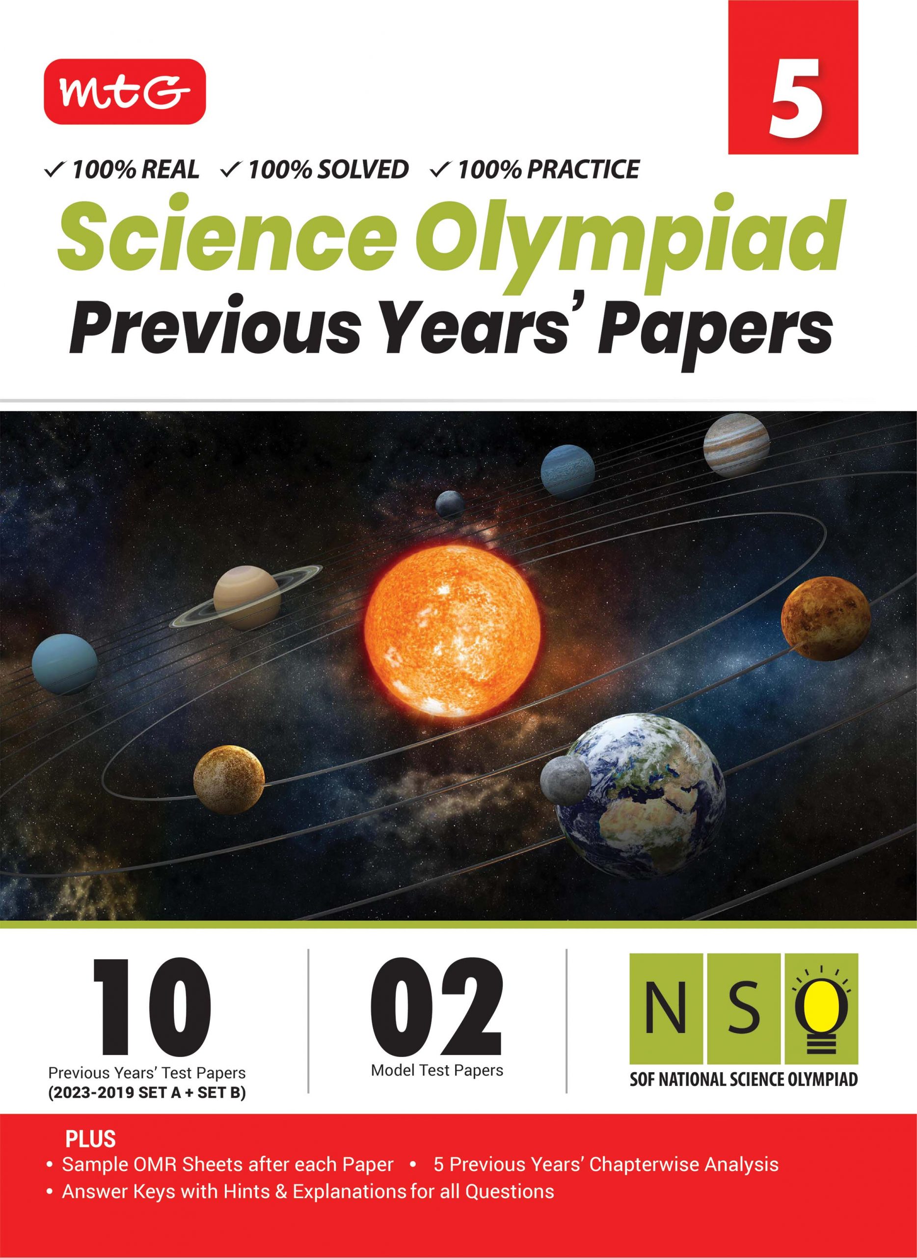 Class 5 Science Olympiad Previous 5 Years Papers – Schools